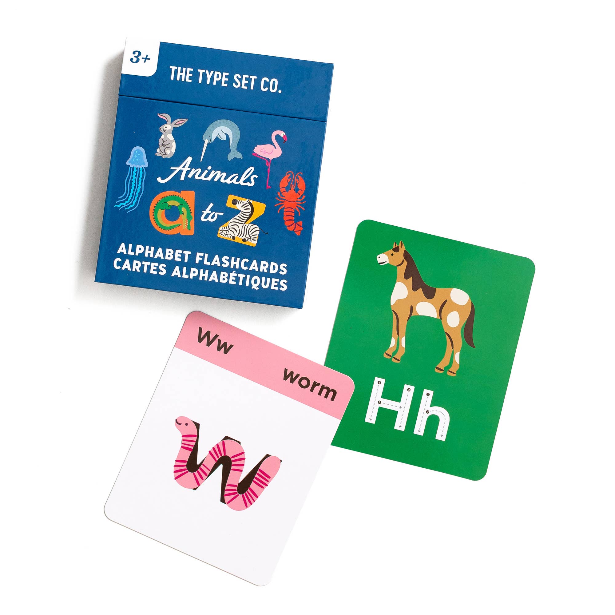 Animals A to Z Alphabet Flashcards – Shop Little Cousins