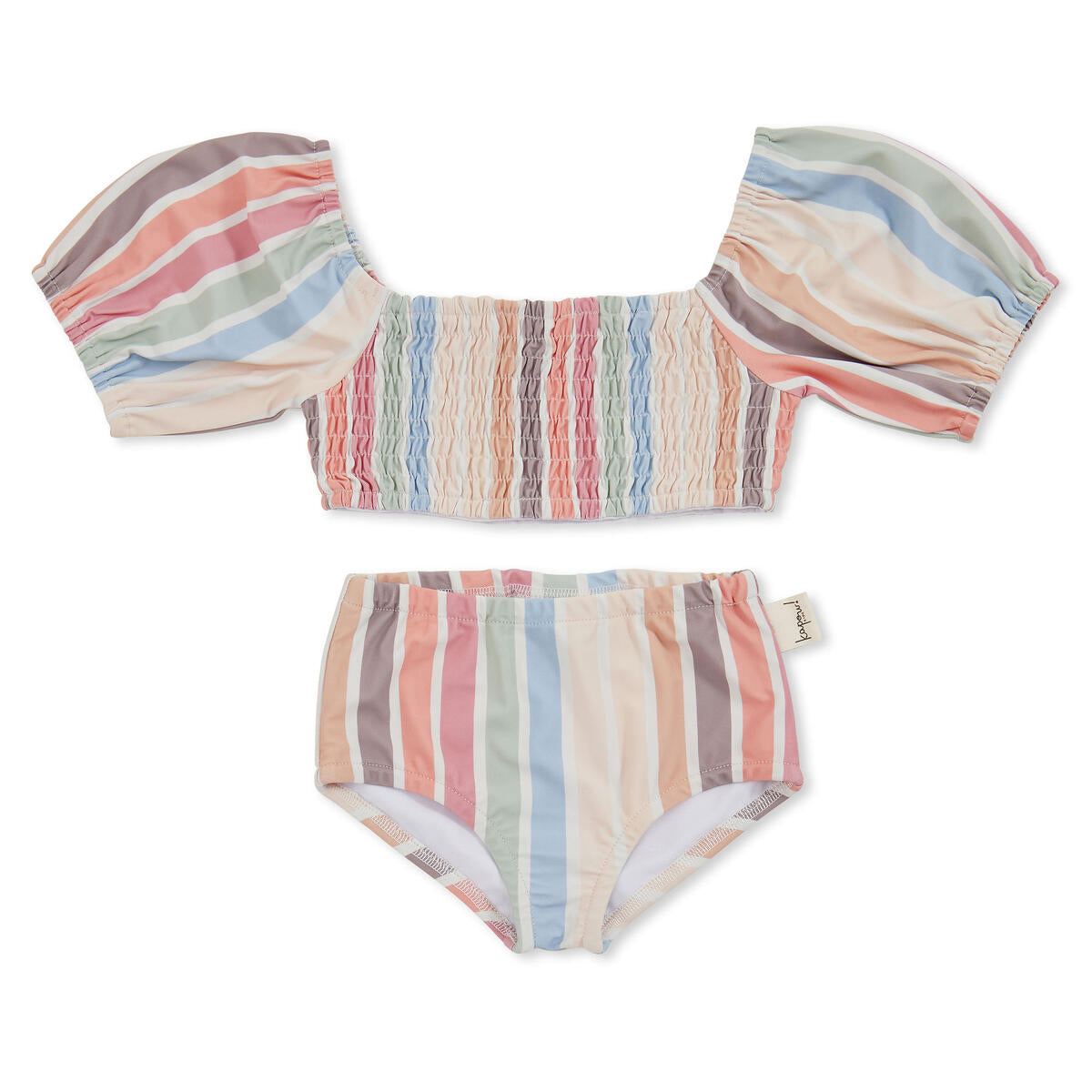 Sun Stripe Bikini UPF50 – Shop Little Cousins