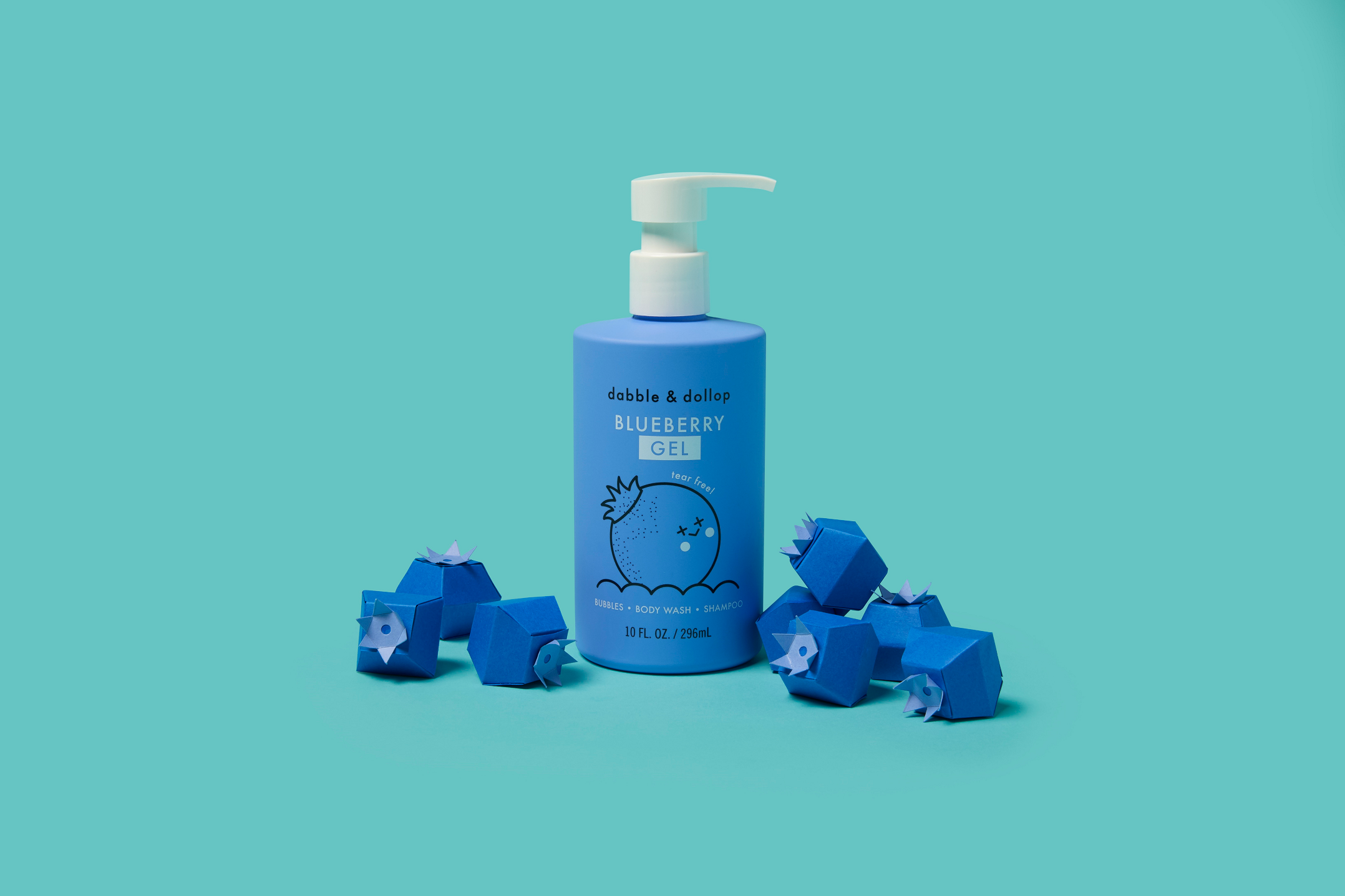 All-Natural Blueberry Shampoo, Body Wash & Bubbles – Shop Little Cousins