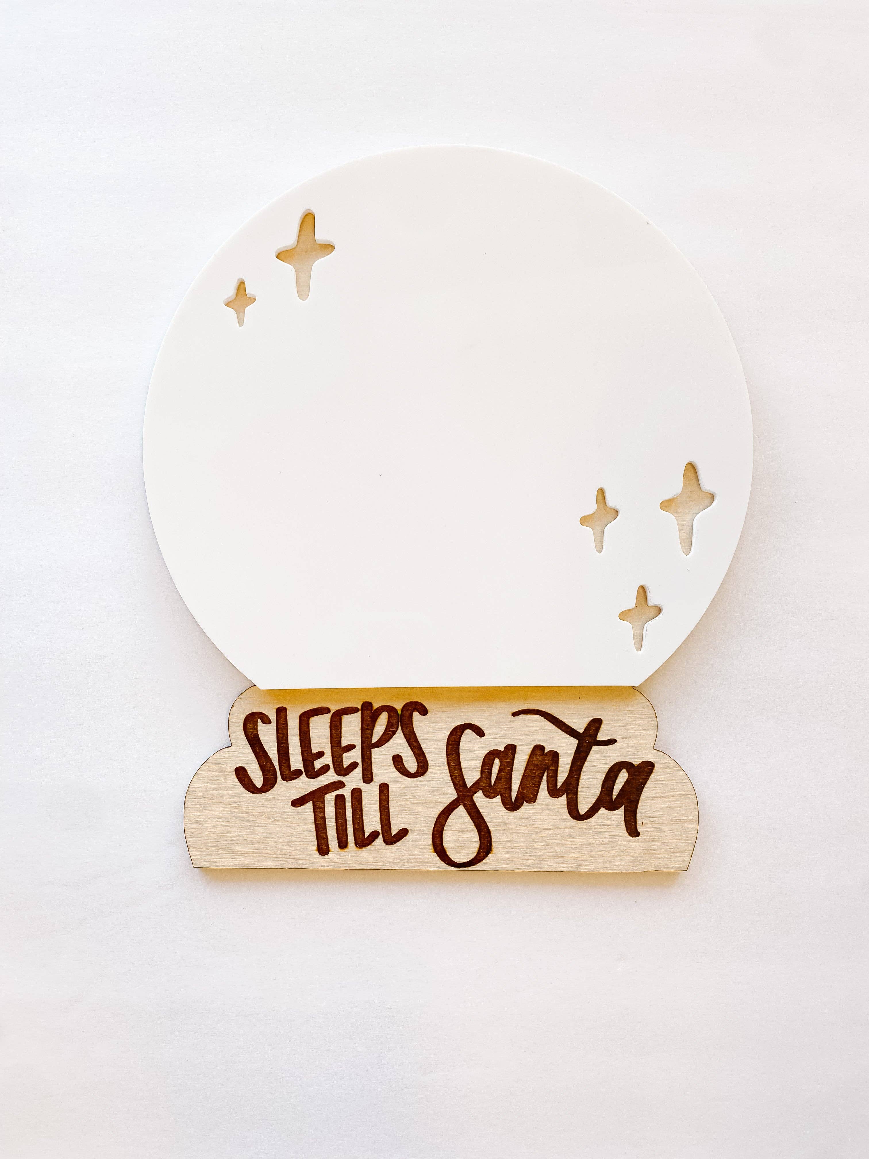 Sleeps Till Santa Sign – Shop Little Cousins