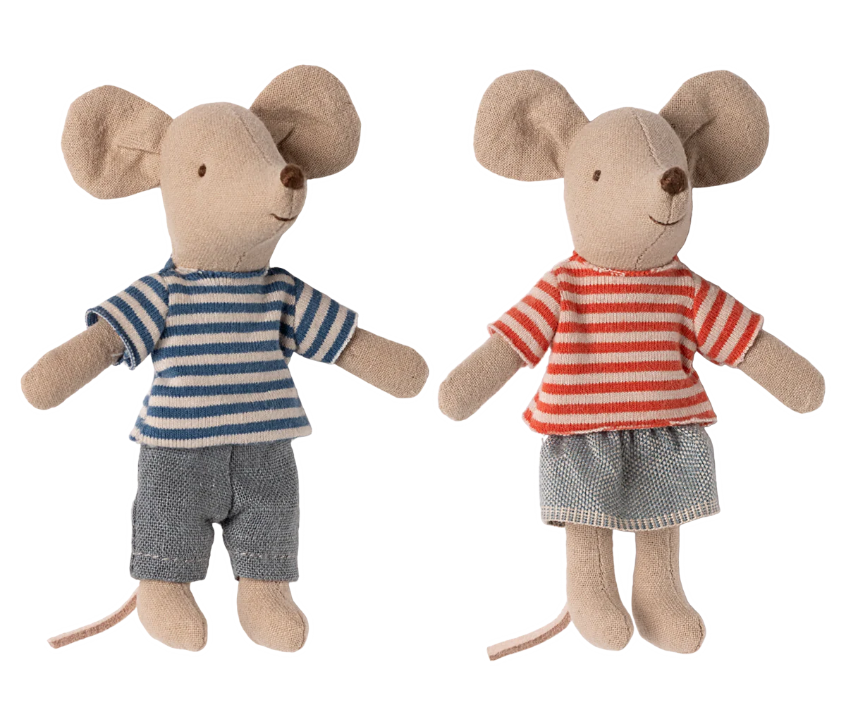 PREORDER - LouiMax and Stella, Little brother and sister mice (Availab ...