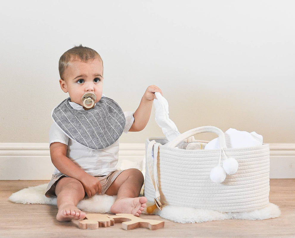 Rope Diaper Caddy | Beige – Shop Little Cousins