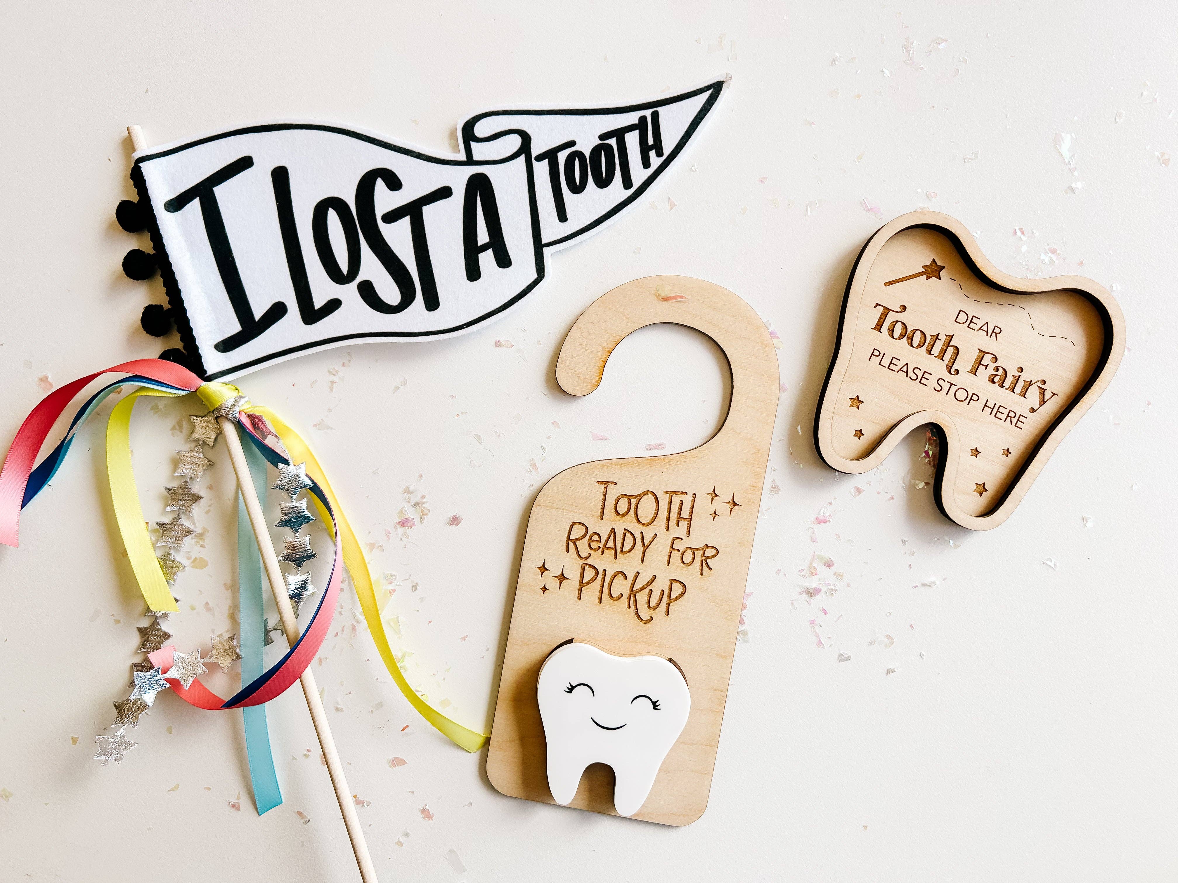 Tooth Ready For Pickup Doorhanger – Shop Little Cousins
